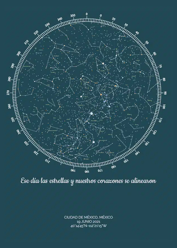 Custom Star Map | Design Your Own Star Poster